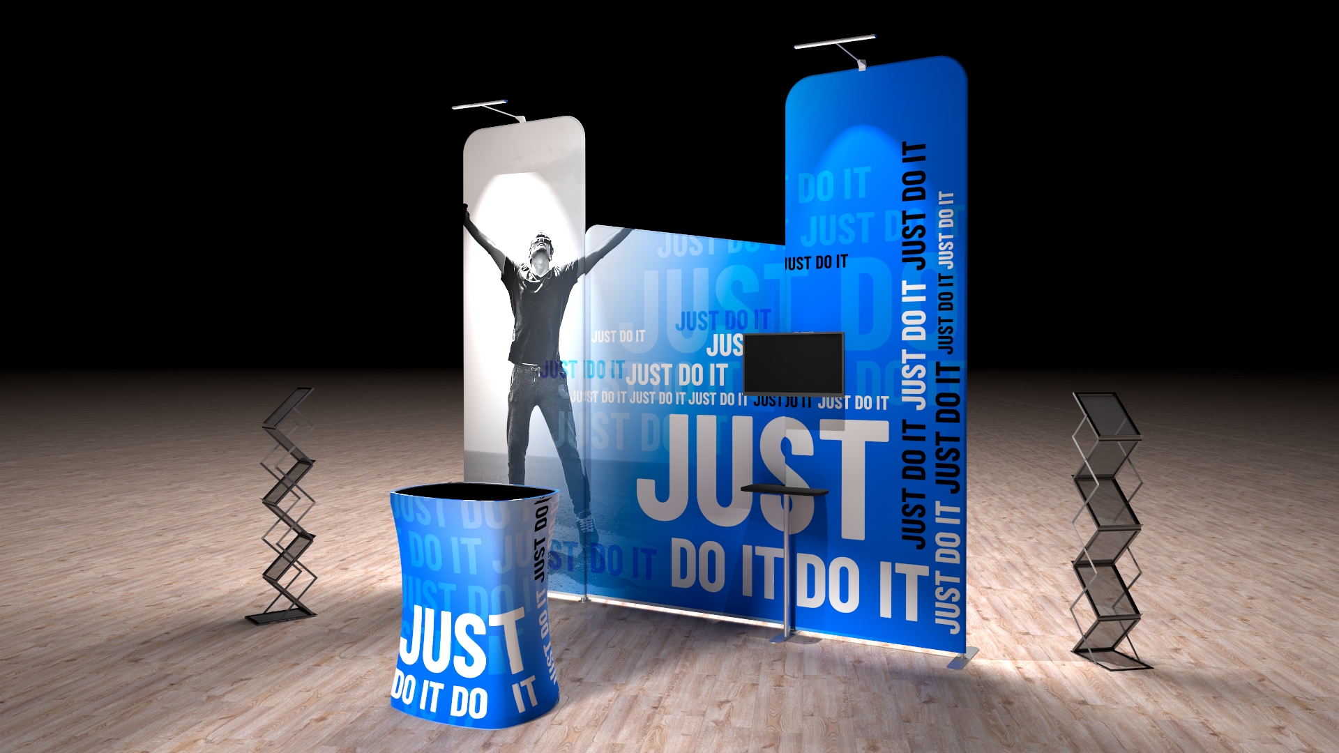 Standuri Expoziționale Signature Stand Blue M