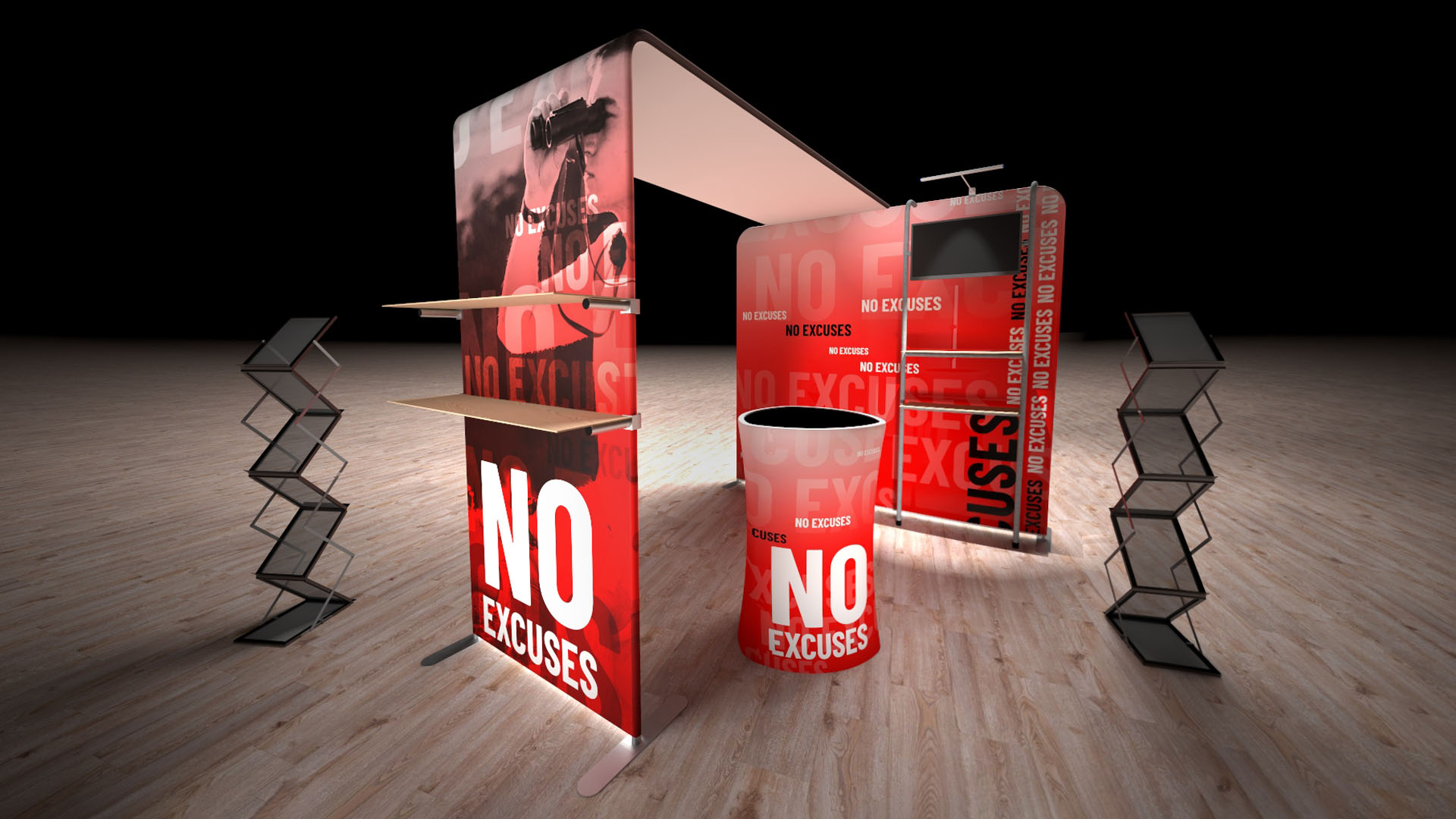 Stand Expozițional Signature Stand Red S